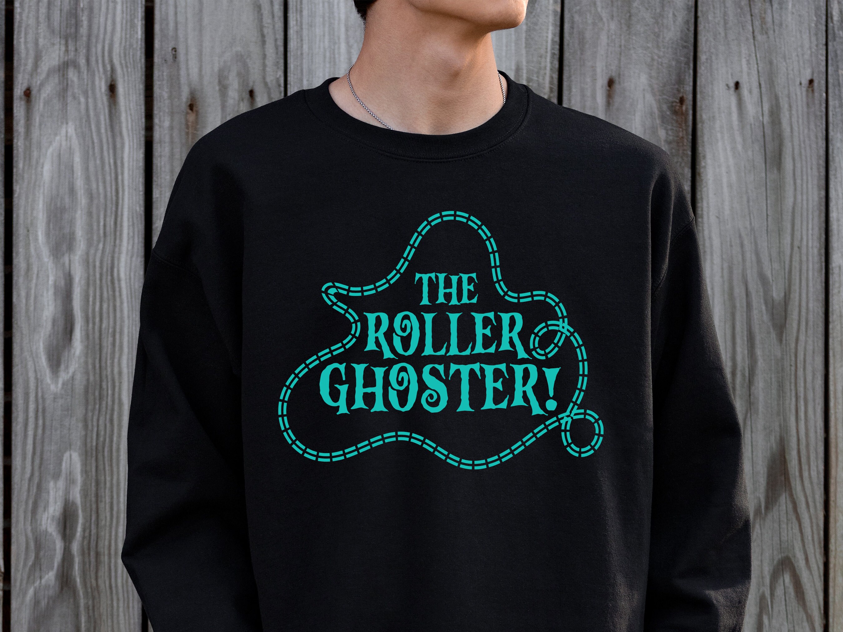 The Roller Ghoster Svg Halloween Png Design Halloween Shirt - Etsy