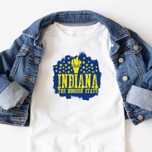 Indiana the Hoosier State Svg, Home State Svg, Indiana State Png, Usa ...