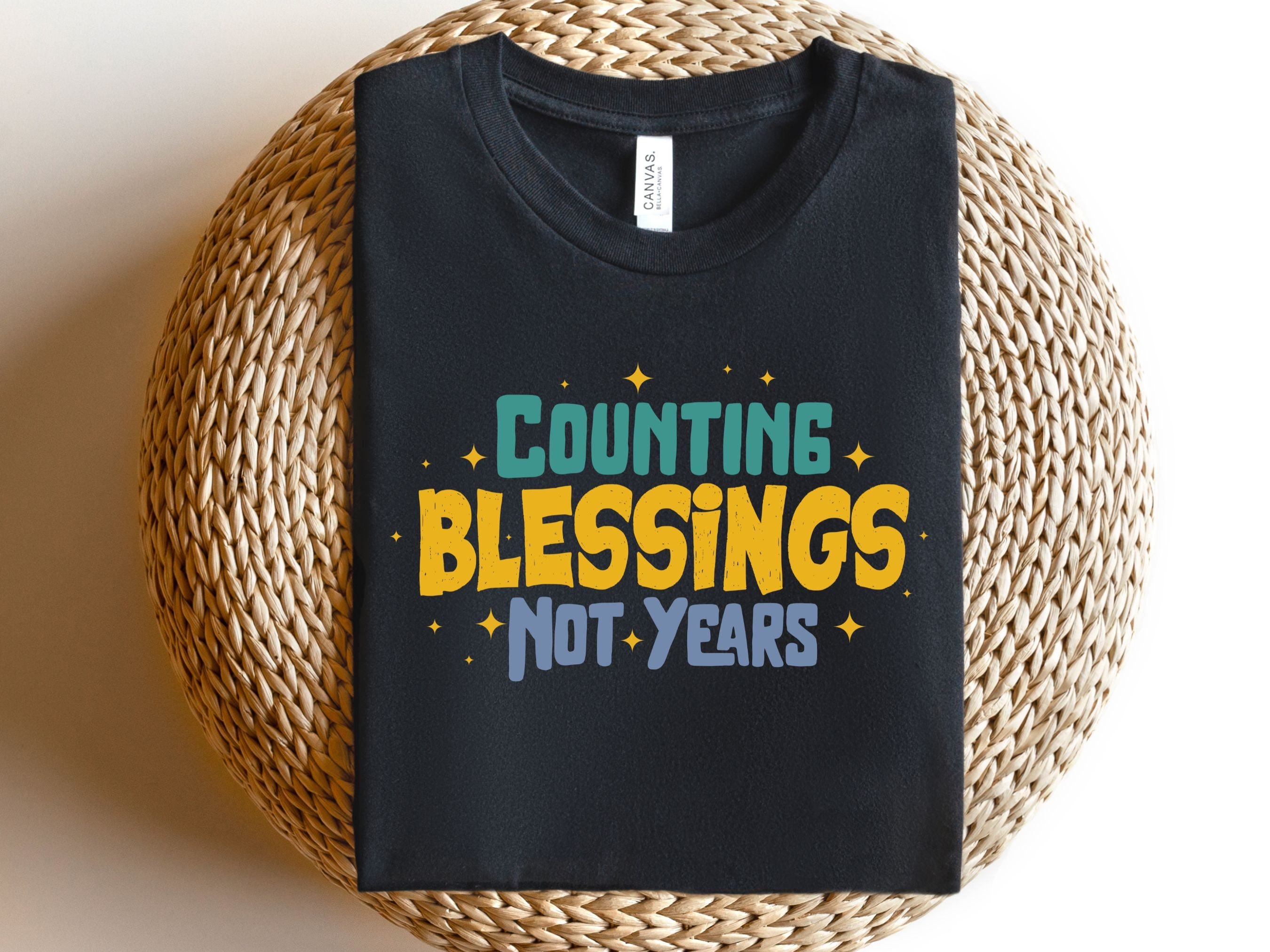 Counting Blessing Not Years Svg Happy New Year Svg New Year - Etsy