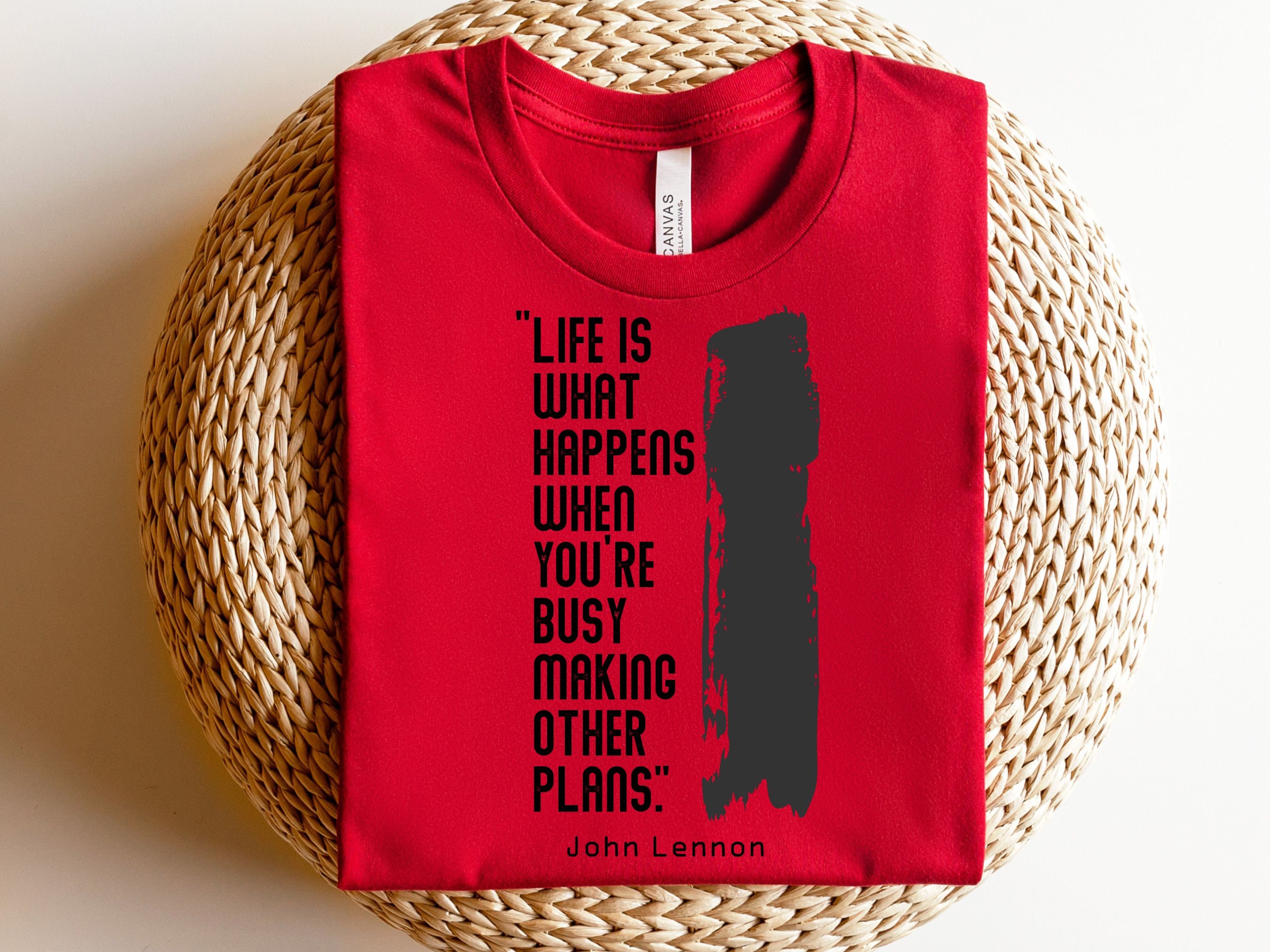 John Lennon Svg Life Quotes Svg Inspiring Quotes Svg - Etsy