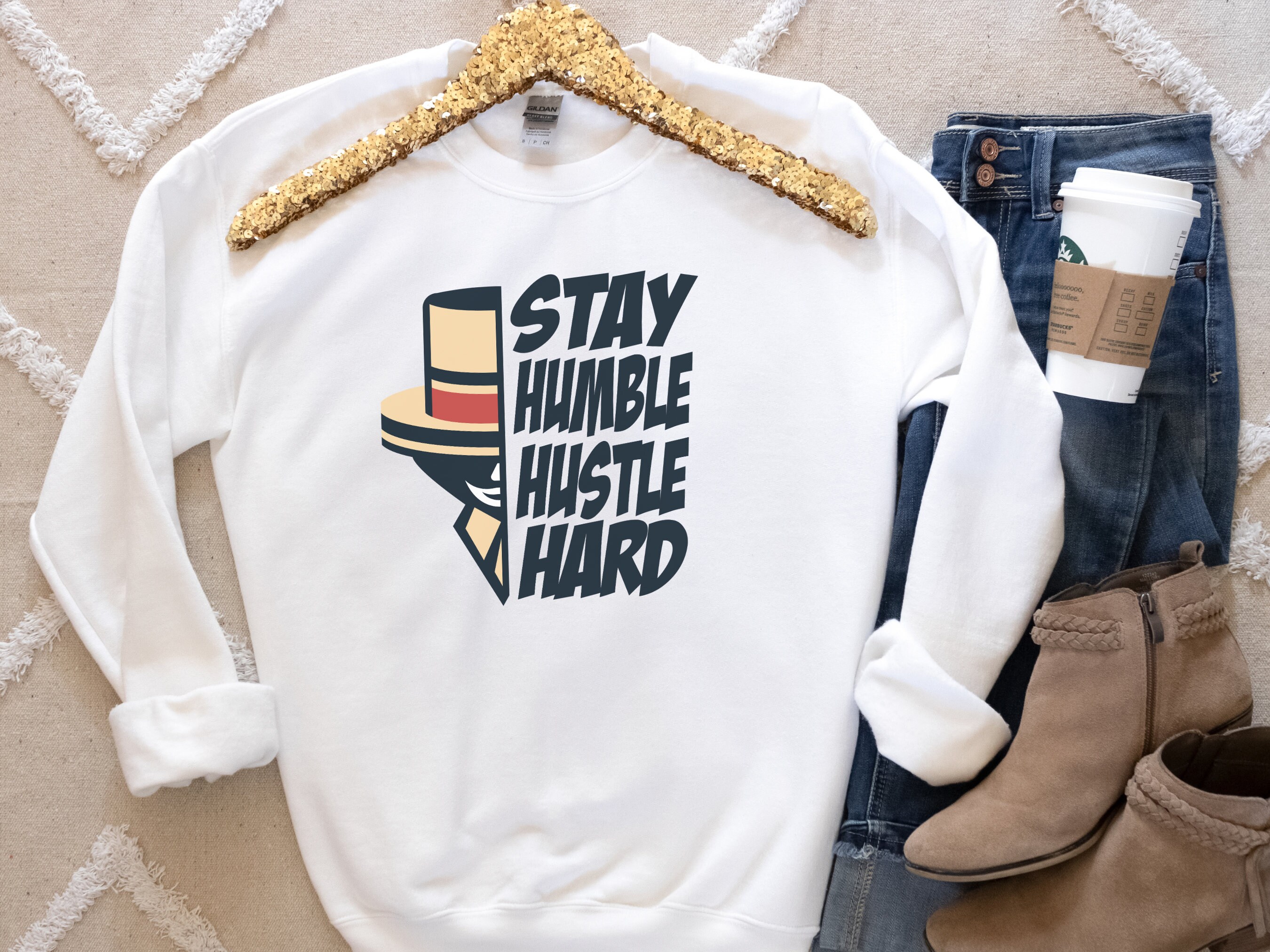 Stay Humble Hustle Hard Svg Hustler Svg Motivational Svg - Etsy