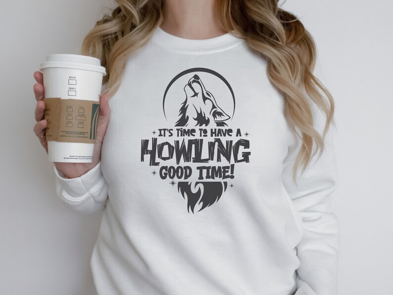 It's Time to Have a Howling Good Time Svg Howling Wolf - Etsy