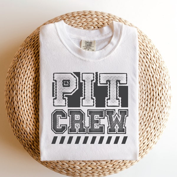 Pit Crew Shirt Svg - Etsy