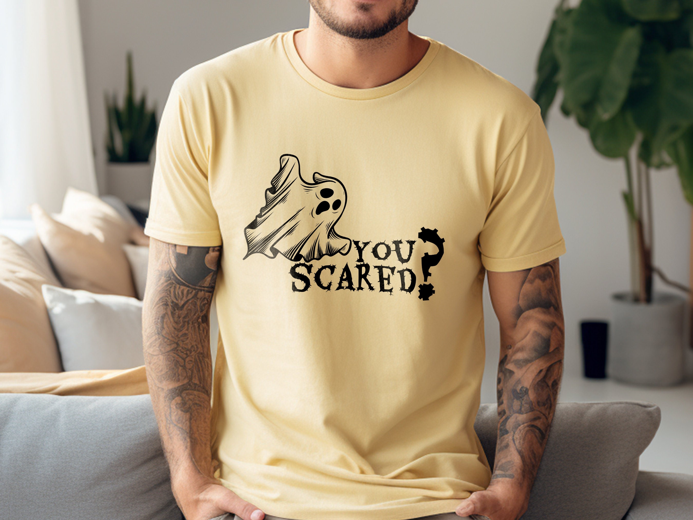 You Scared Svg Halloween Ghost Svg Halloween Shirt Svg - Etsy