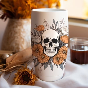 Fall Skull Png, Skull Sublimation, Skull Design Png, Halloween ...