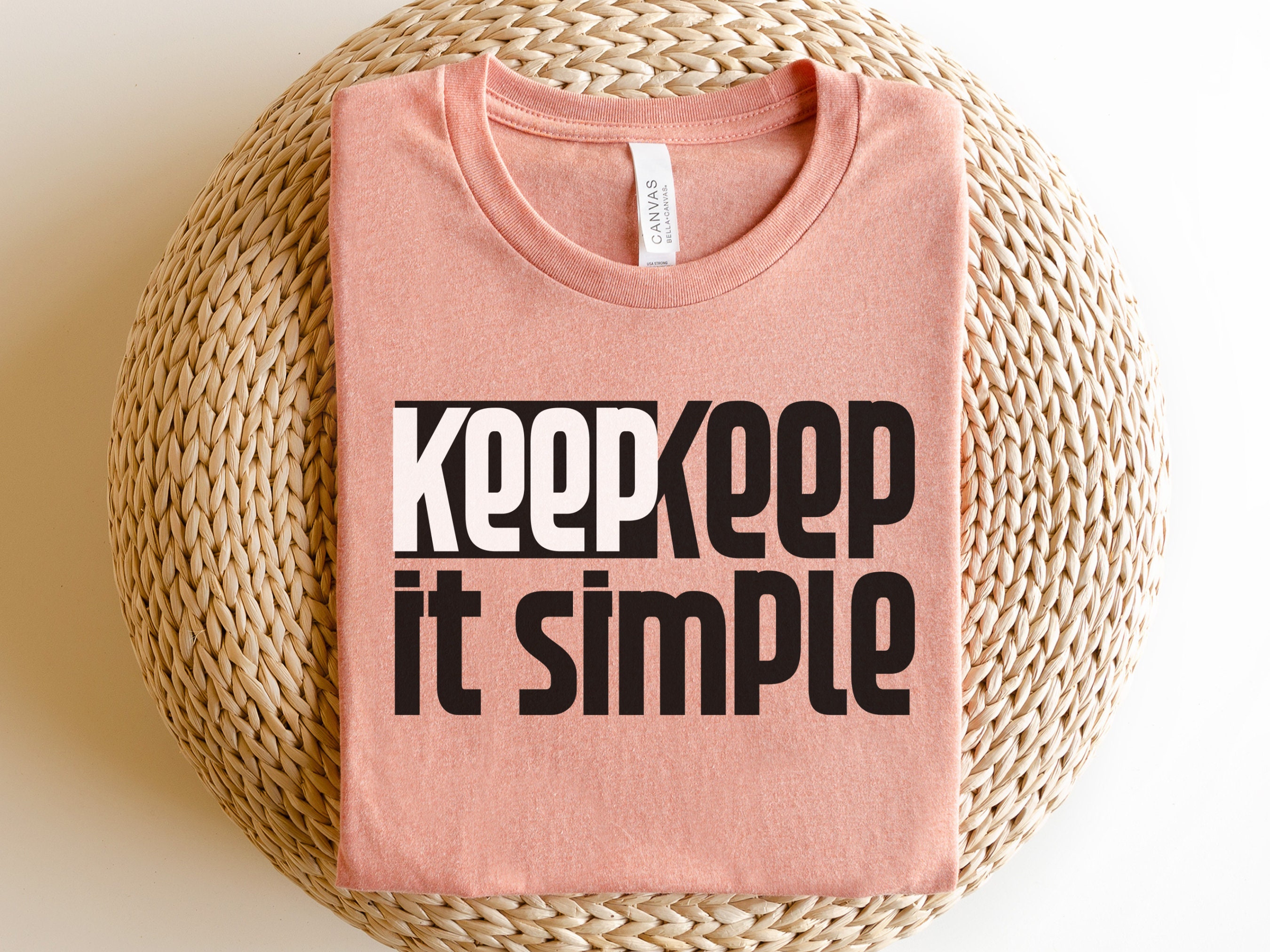 Keep It Simple Svg Mental Health Svg Life Quote Svg Trendy - Etsy