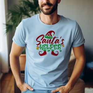 Santa’s Helper Svg, Kids Christmas Svg, Cute Christmas Svg, Boys ...