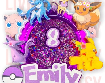 Mewtwo Cake Topper - Etsy UK