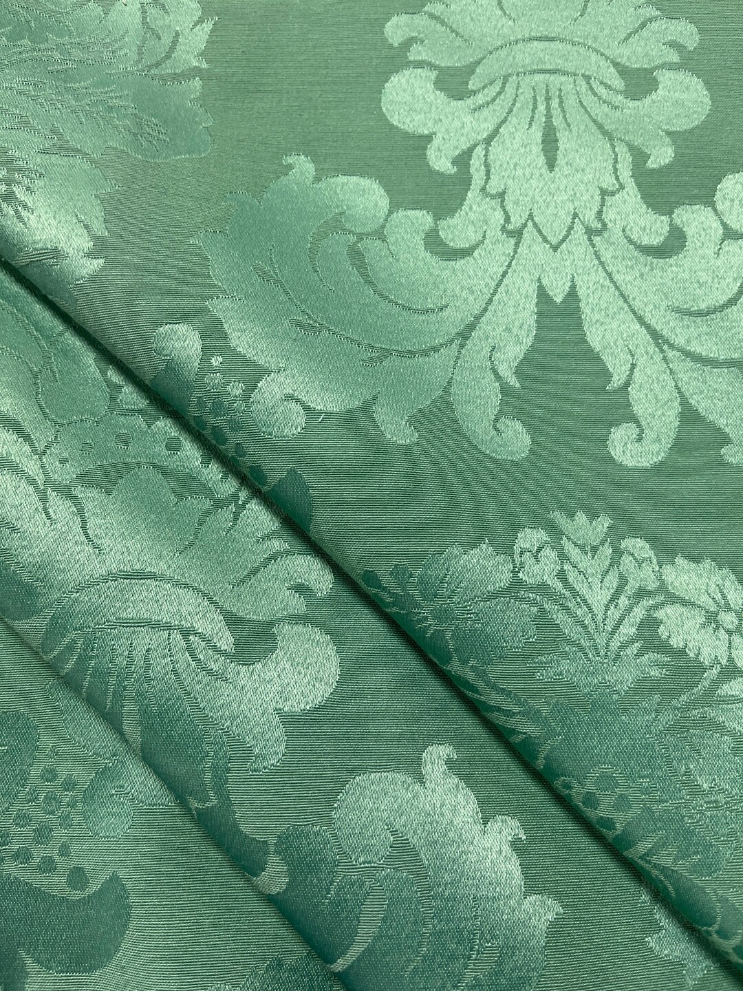 Dana Damascus-sage Damascus-sage Upholstery-sage Damask-damascus ...