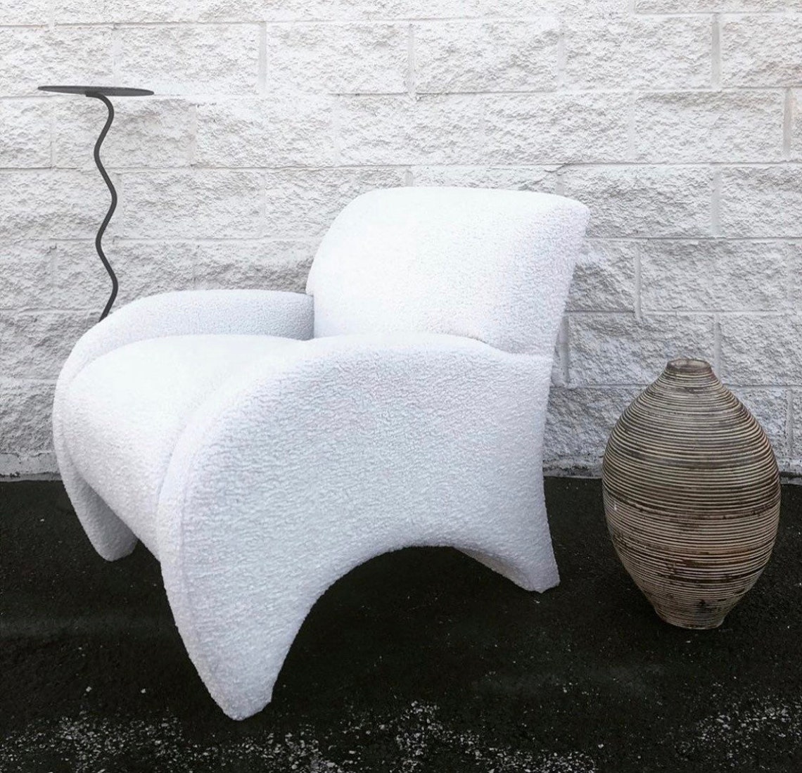 White Boucle-boucle Fabric-white Upholstery-upholstery - Etsy