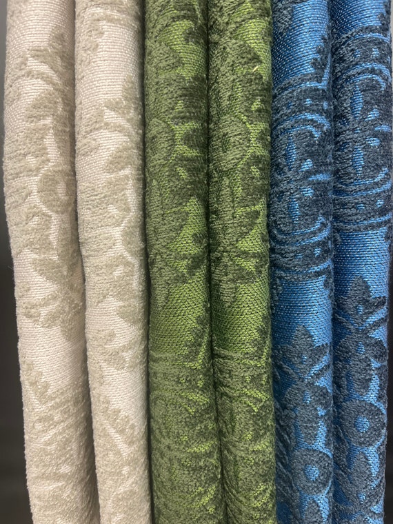 Damascus Fabric-damascus-damask Fabric-velvet Fabric-chenille - Etsy
