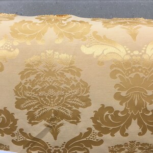 Dana Damascus-gold Damascus-gold Upholstery-gold Damask-damascus ...