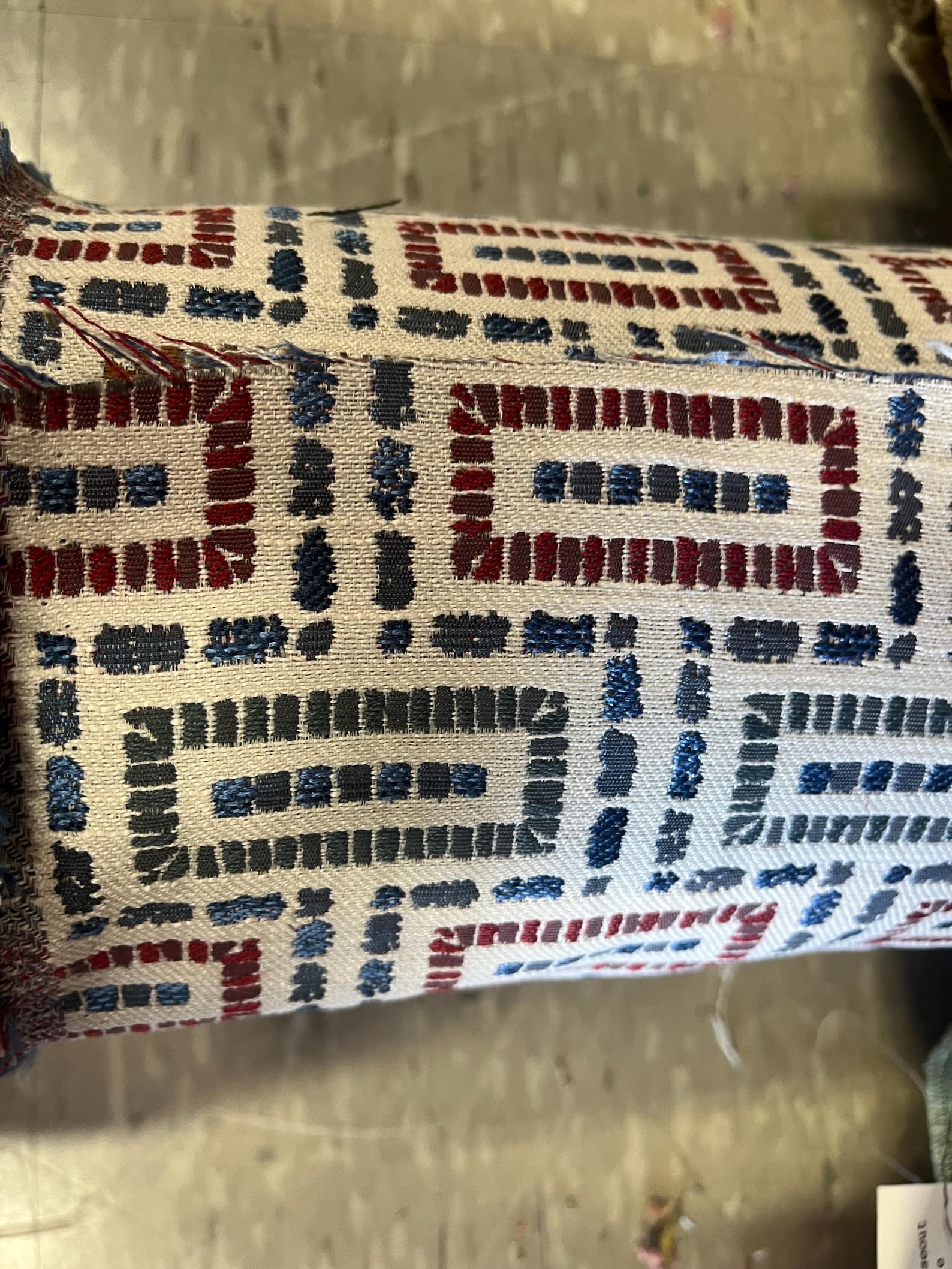 Closeout Upholstery Fabric, Geometric Pattern, 54" Wide - Etsy