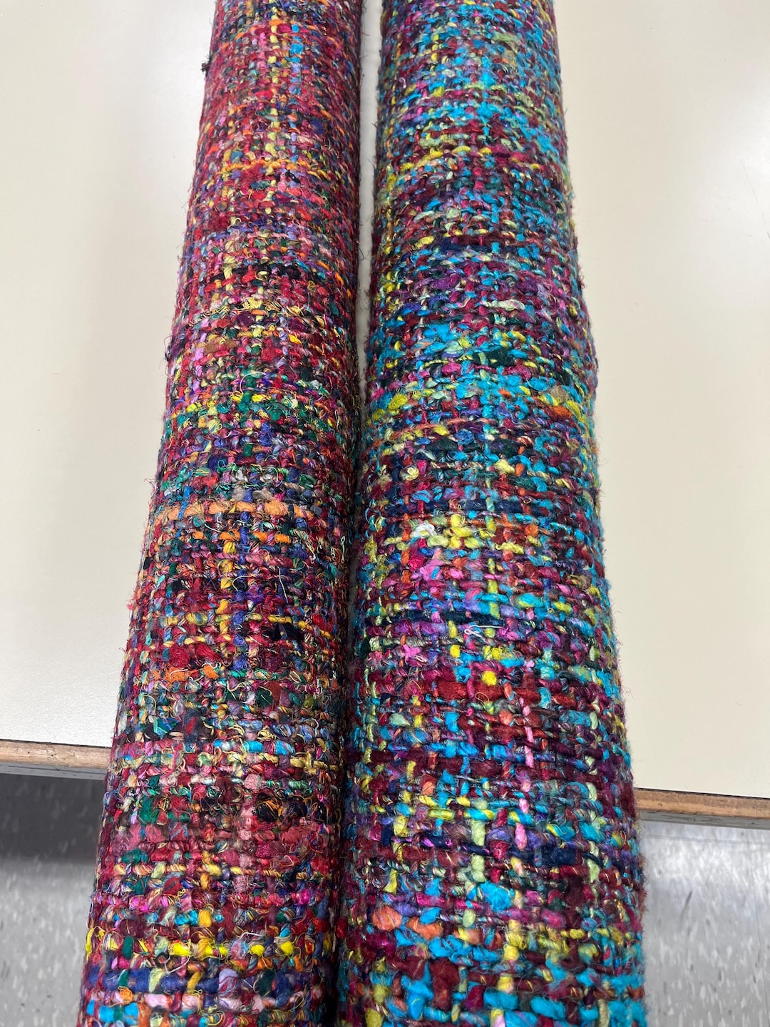 Tweed Fabric-multi Color Tweed-drapery Fabric-commercial Upholstery ...