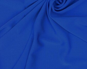 Dark Blue Crepe Back Satin Bridal Fabric for Wedding Dresses - Etsy