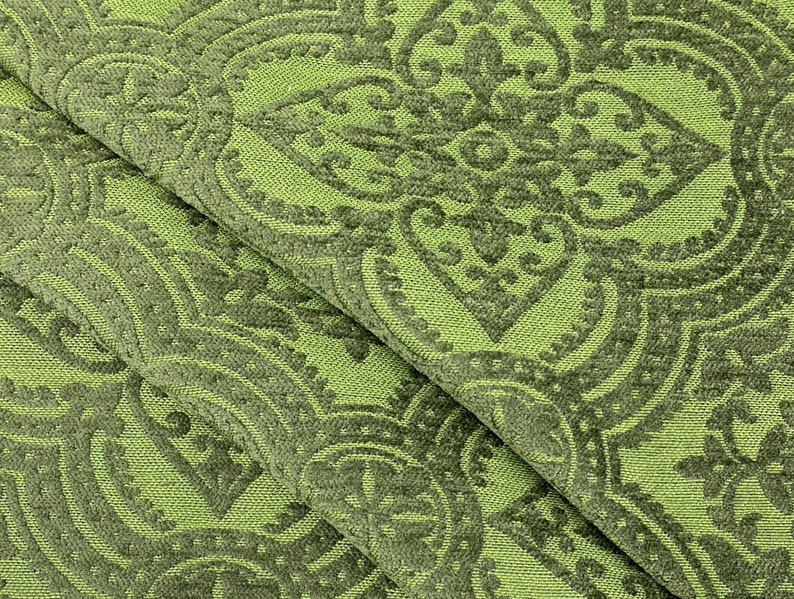 Damascus Fabric-damascus-damask Fabric-velvet Fabric-chenille ...