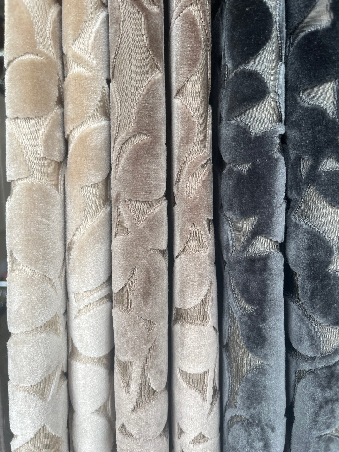 Floral Velvet-velvet Fabric -velvet-floral Fabric-upholstery Fabric ...