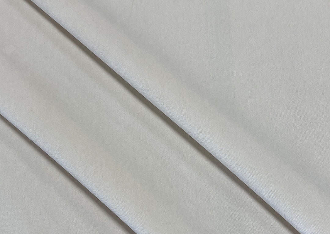 Vivian Velvet Fabric-porcelain Velvet-white Velvet-upholstery Fabric ...