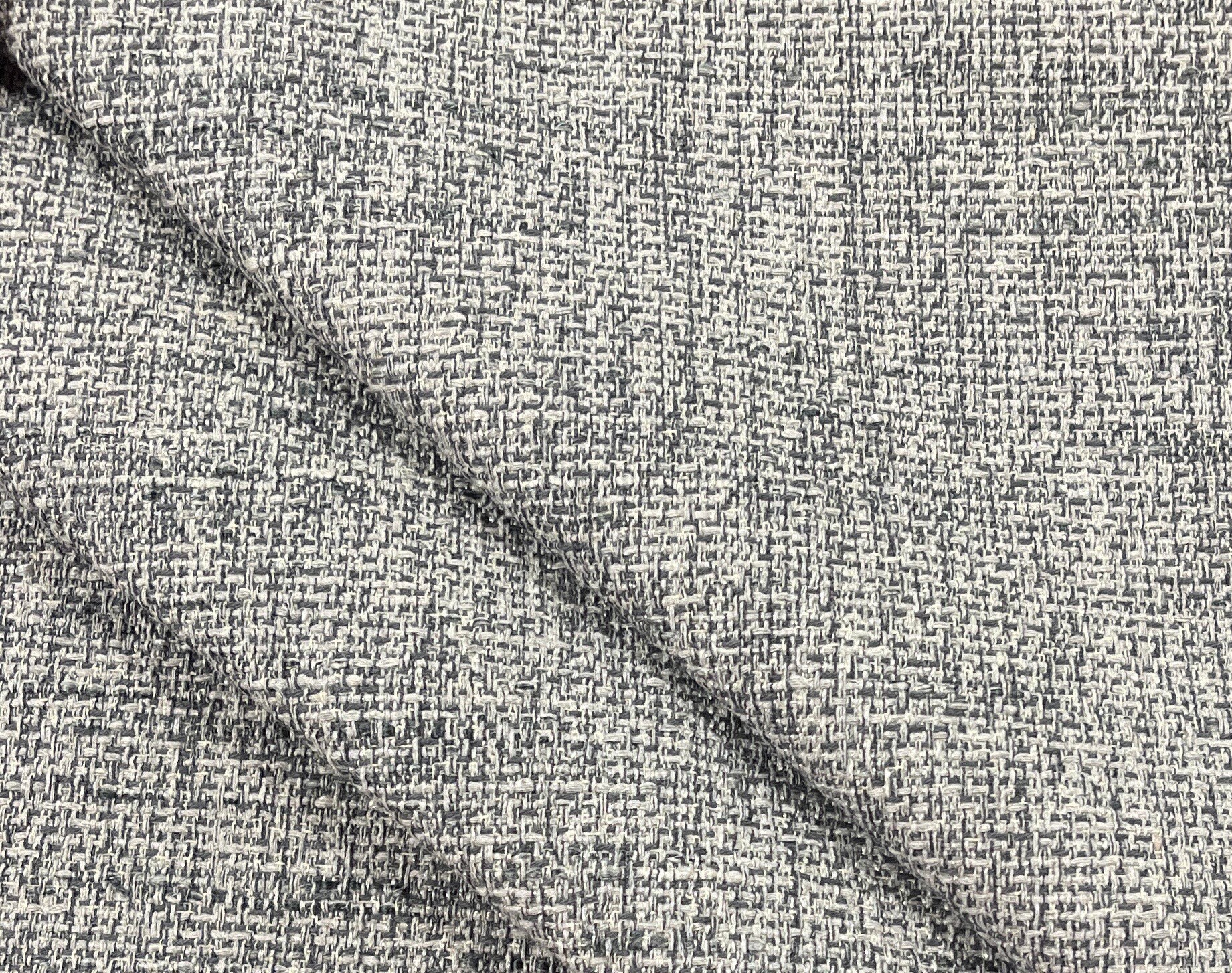 Charcoal Tweed-gray Tweed-tweed Fabric-gray - Etsy