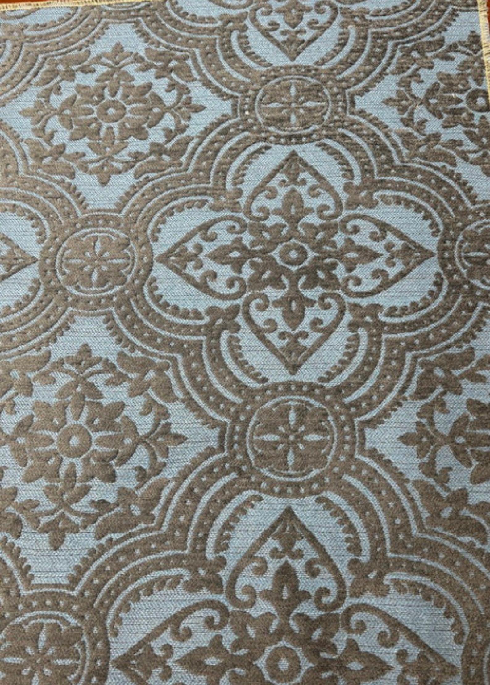 Damascus Fabric-damascus-damask Fabric-velvet Fabric-chenille ...