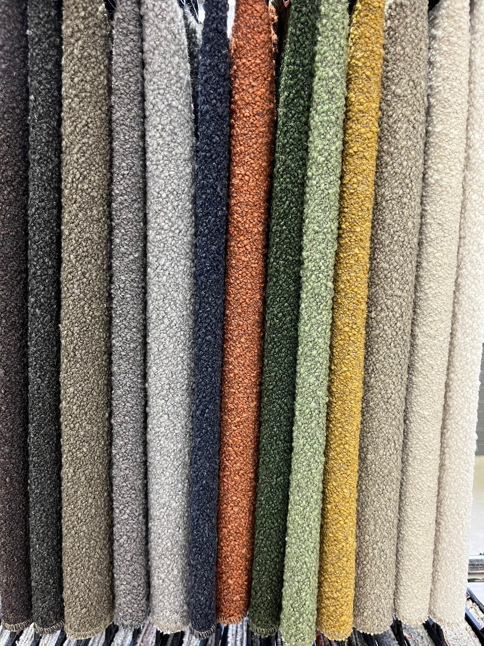 Sage Boucle-green Boucle-boucle Fabric-boucle-upholstery Boucle ...