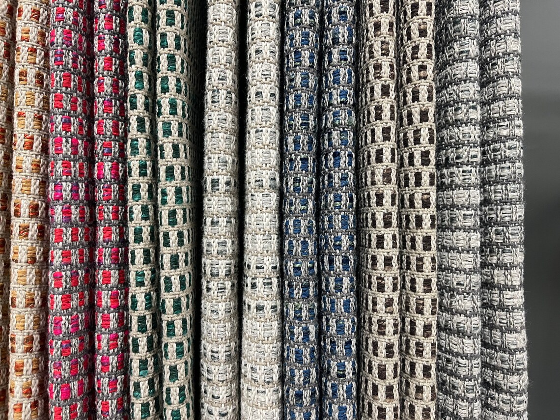 Yellow Tweed-gray Tweed-tweed Fabric-tweed | Etsy