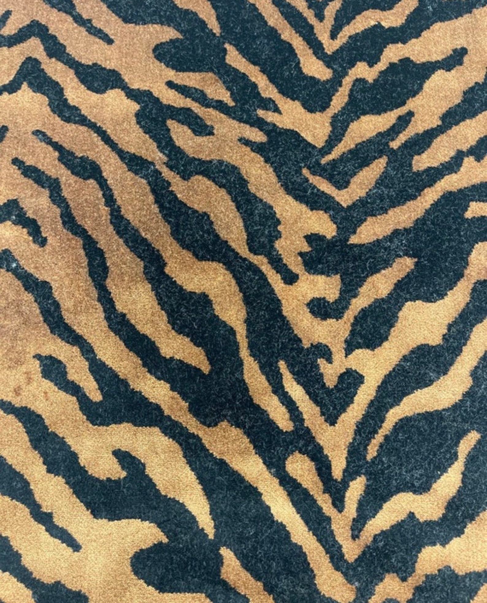 Velvet-velvet Fabric-tiger Print-animal Print Fabric-upholstery Velvet ...
