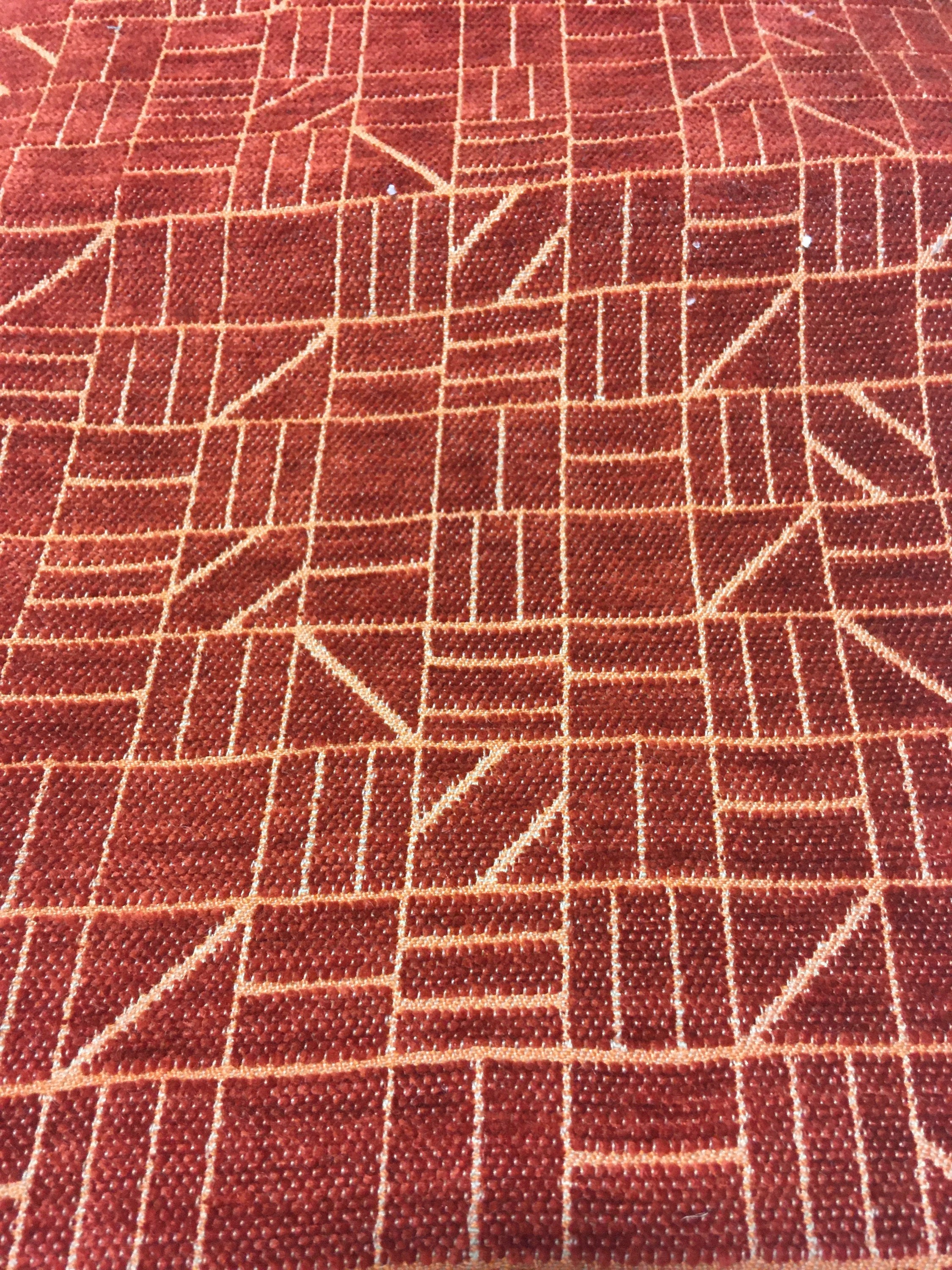 Orange Velvet-orange Upholstery Fabric-velvet | Etsy