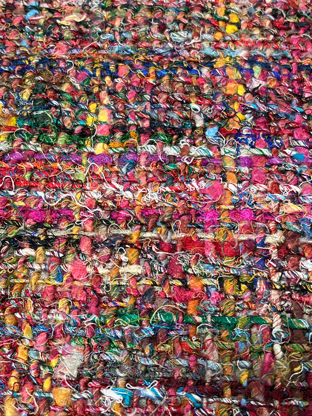 Tweed Fabric-multi Color Tweed-drapery Fabric-commercial Upholstery ...