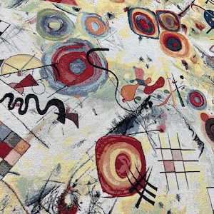 Art Pop Cotton Fabric-upholstery Fabric-commercial Upholstery-home ...