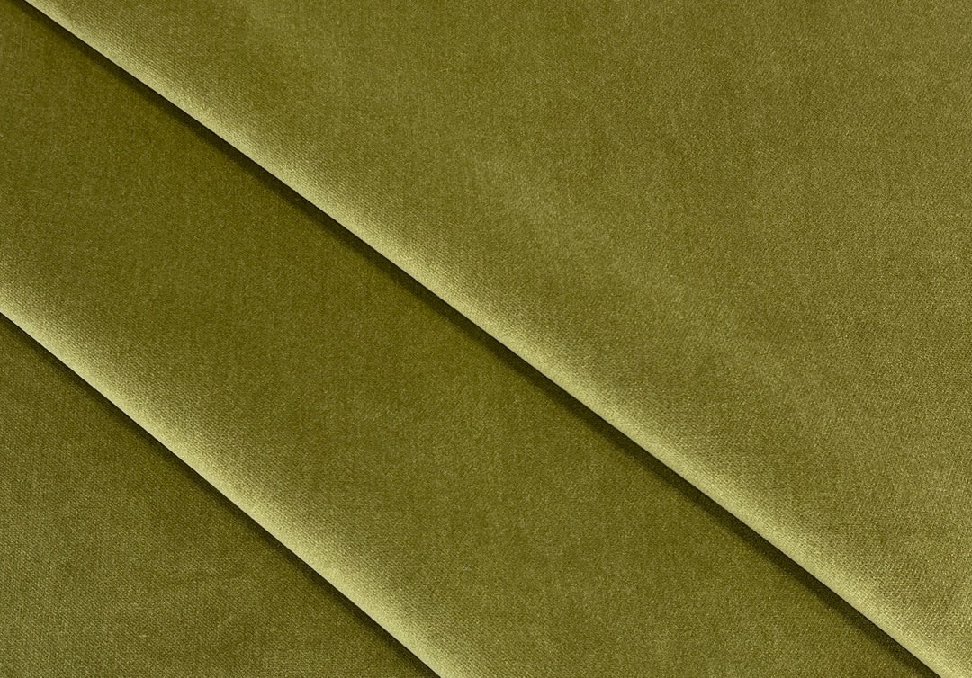 Vivian Velvet Fabric-tea Green Velvet-green Velvet-upholstery Fabric ...