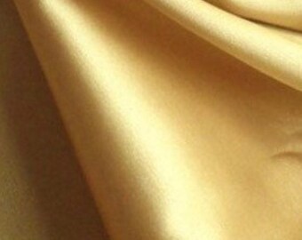 58/60 Gold Charmeuse Satin Fabric by the Yard - Etsy
