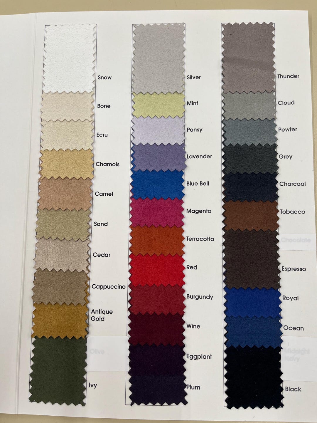 Dabby All Purpose Double Face Faux Suede-polyester Suede Upholstery ...