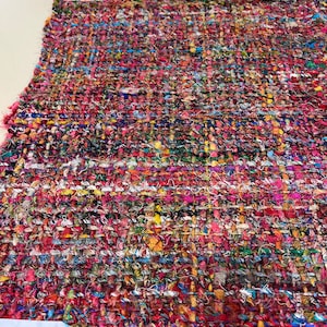 Tweed Fabric-multi Color Tweed-drapery Fabric-commercial Upholstery ...