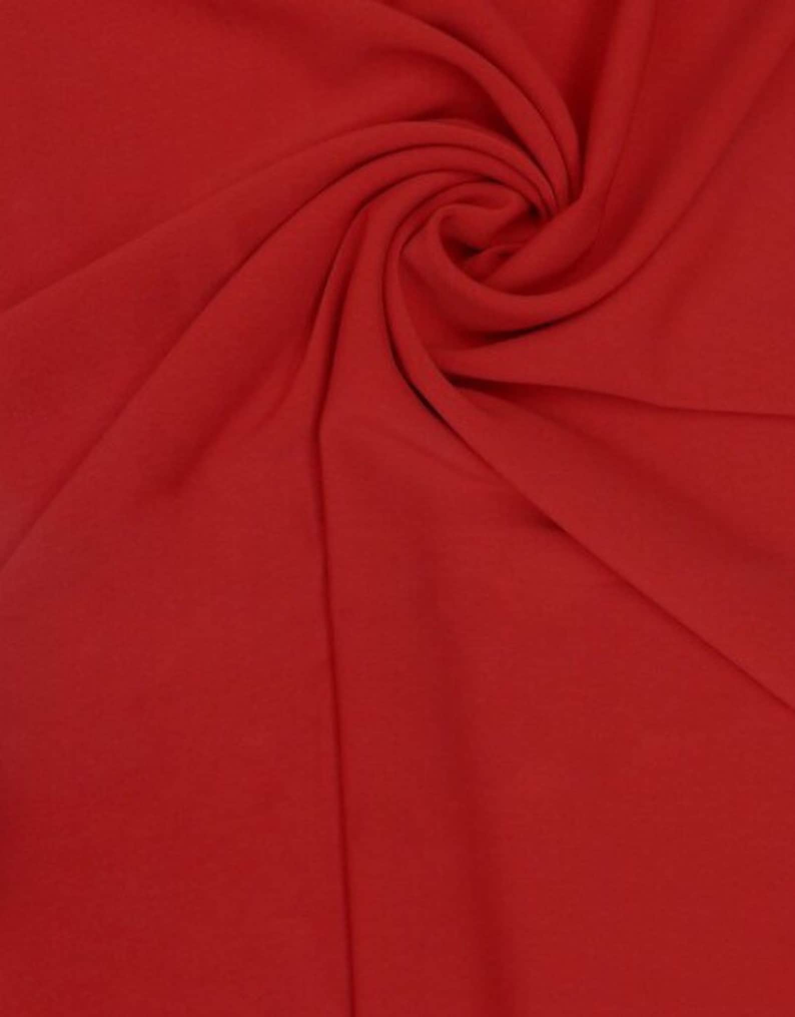 Venetian Red Crepe Fabric-crepe Fabric-venetian Red - Etsy