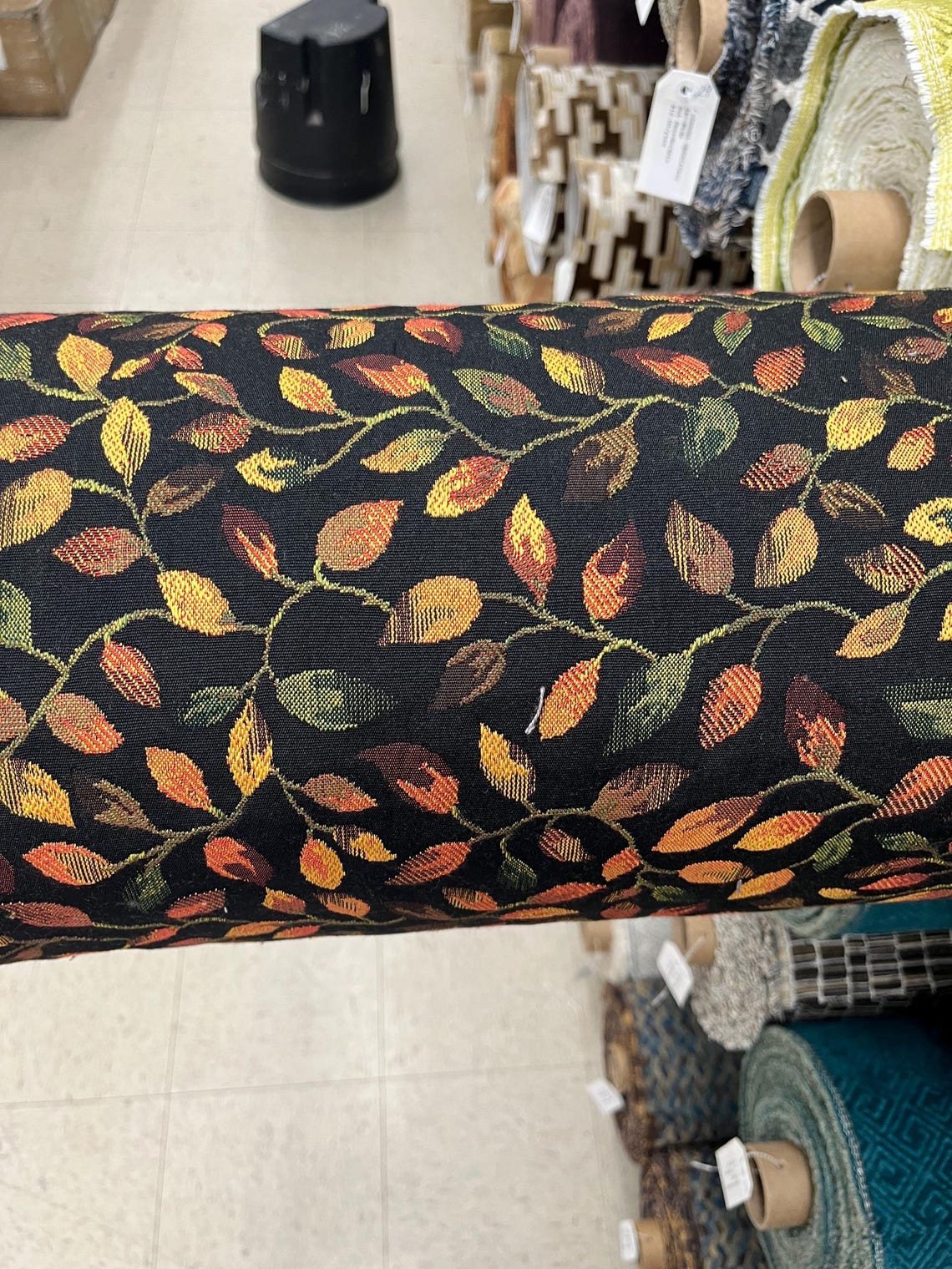 Vine Pattern Upholstery Fabric, Closeout Last Batch - Etsy