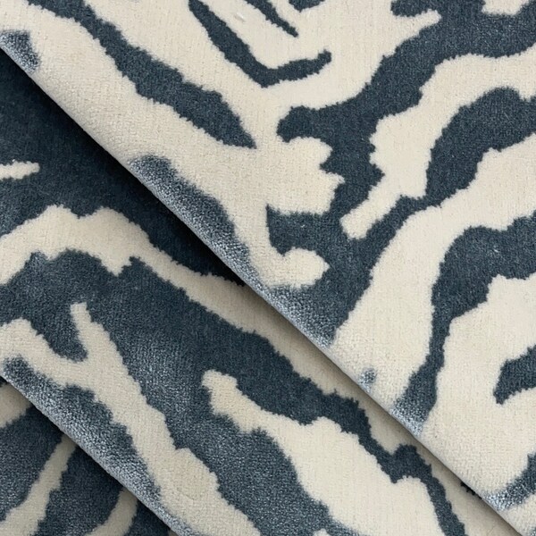 Velvet Gray Animal Print Fabric - Etsy