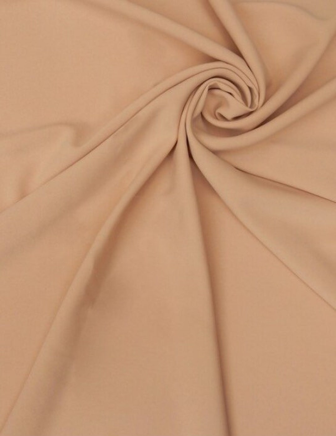 Nude Crepe Fabric-crepe Fabric-poly Crepe-bridal Fabric-apparel Fabric ...