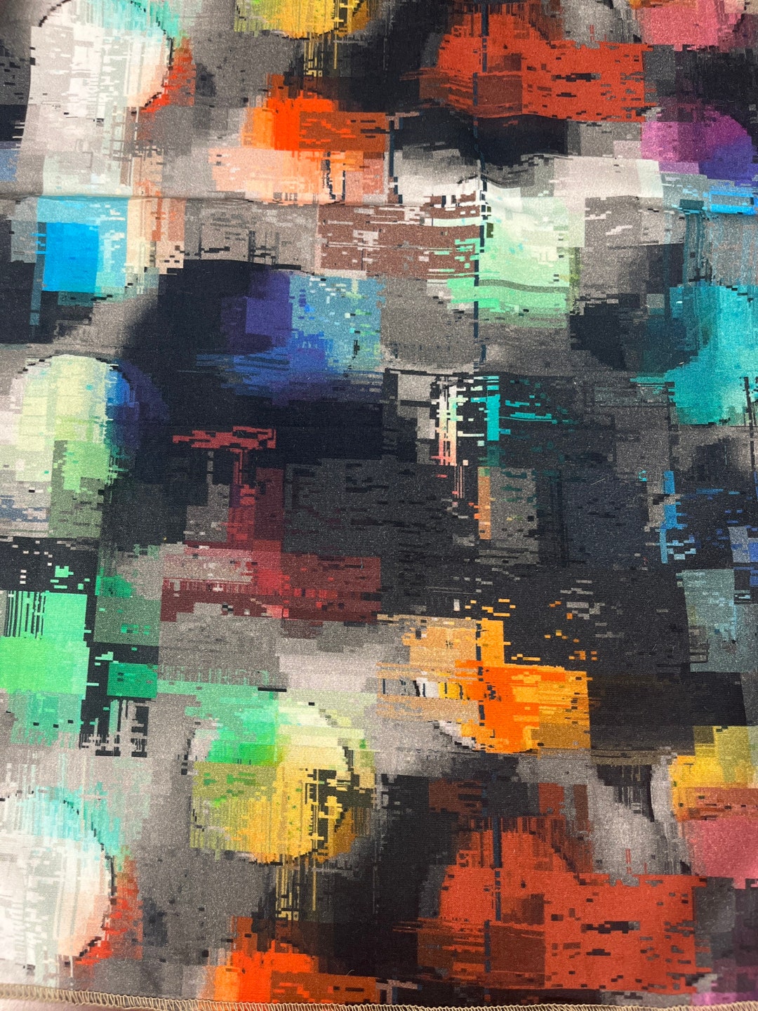 Graffiti Fabric-floral Drapery-upholstery Fabric-upholstery-watercolor ...