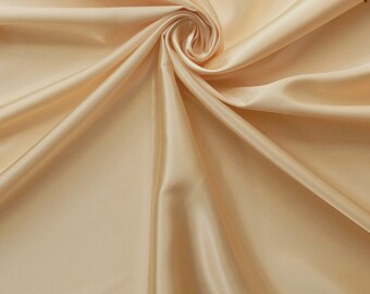 58/60 Gold Charmeuse Satin Fabric by the Yard - Etsy