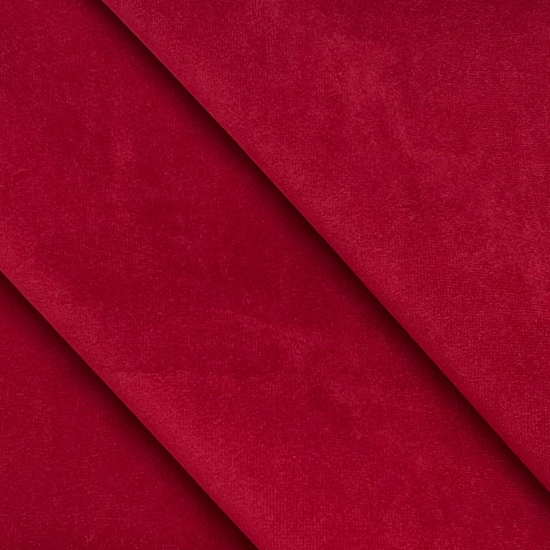 Red Velvet Fabric - Etsy