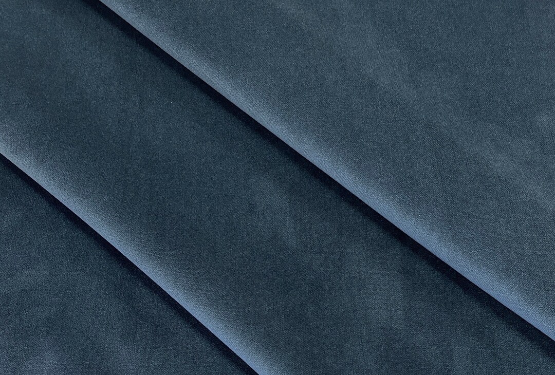 Vivian Velvet Fabric-beach Glass Velvet-gray Velvet-upholstery Fabric ...