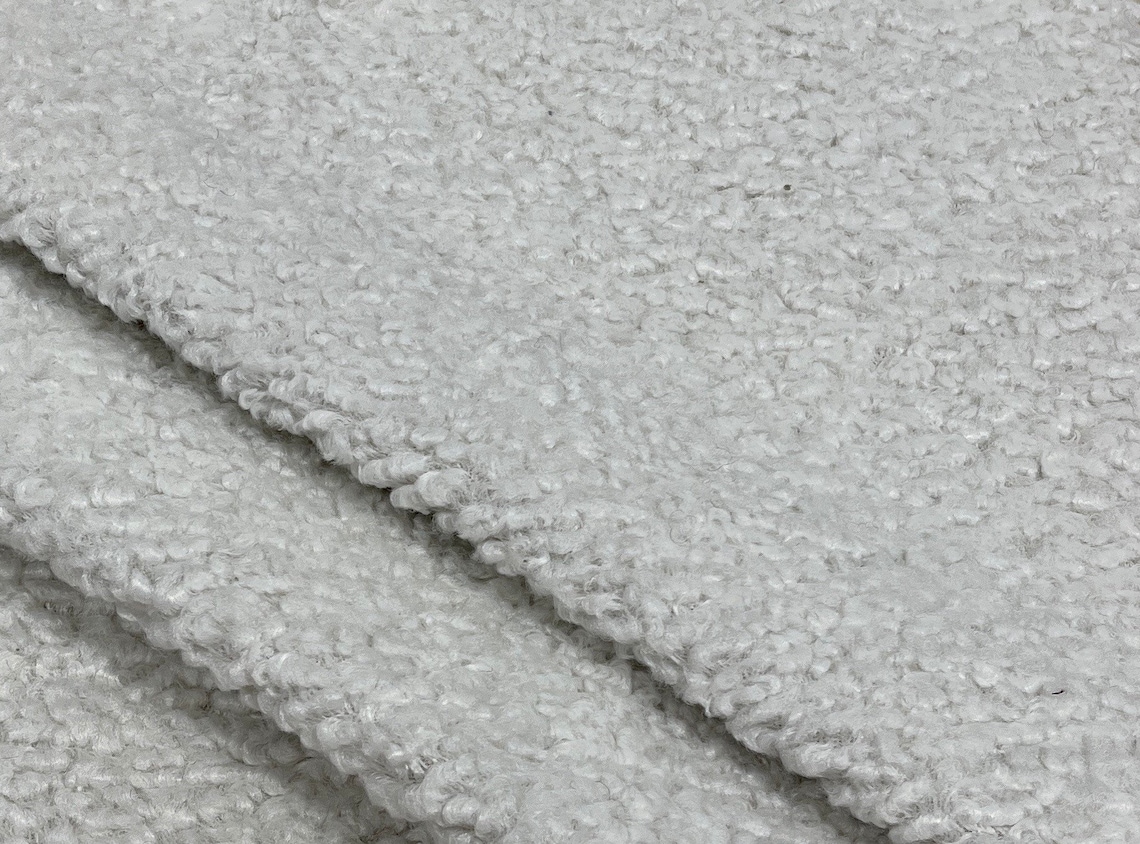 White Boucle-boucle Fabric-white Upholstery-upholstery - Etsy