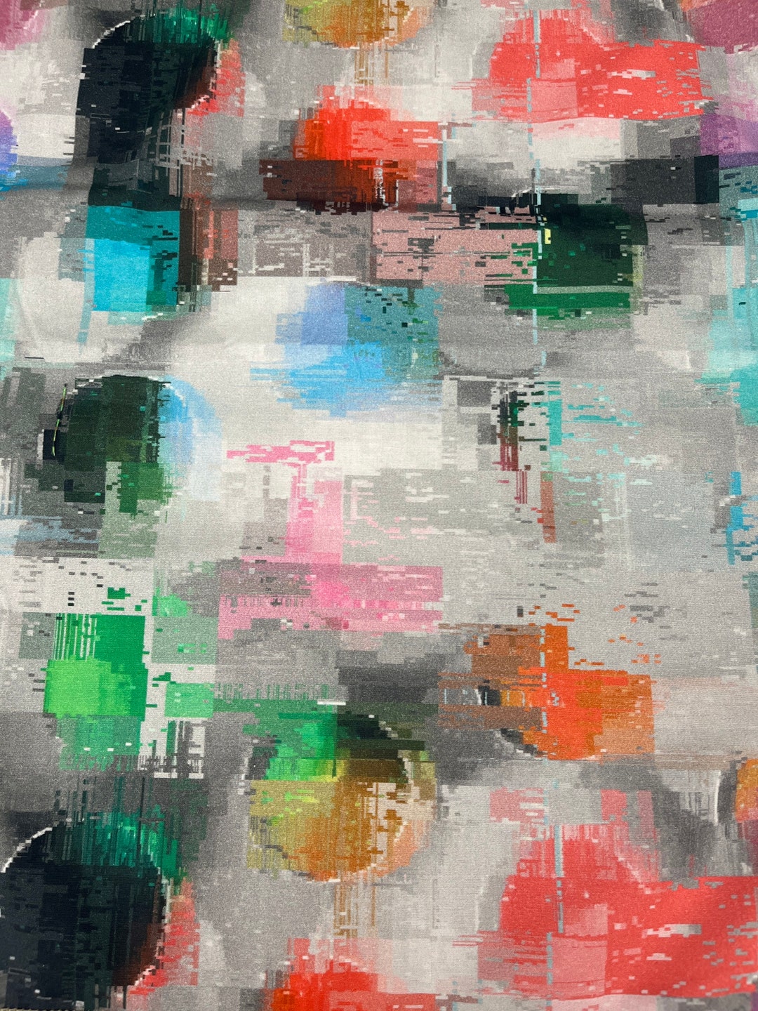 Graffiti Fabric-floral Drapery-upholstery Fabric-upholstery-watercolor ...