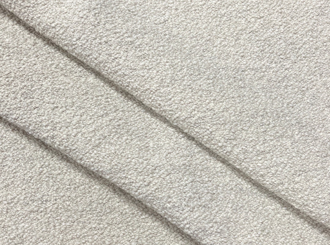 Cement Boucle-beige Boucle-boucle Fabric-boucle-upholstery Boucle ...