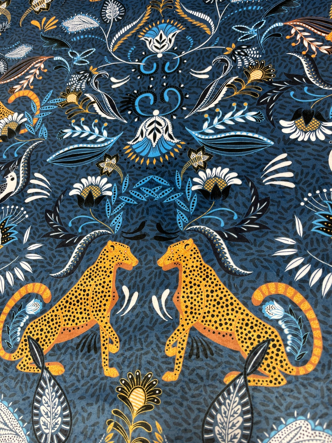 Polyester Micro Velvet-leopard Theme Velvet-animal Print Velvet Fabric ...