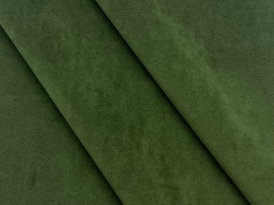 Velvet Upholstery Fabric-olive Velvet Fabric-upholstery Fabric-home ...