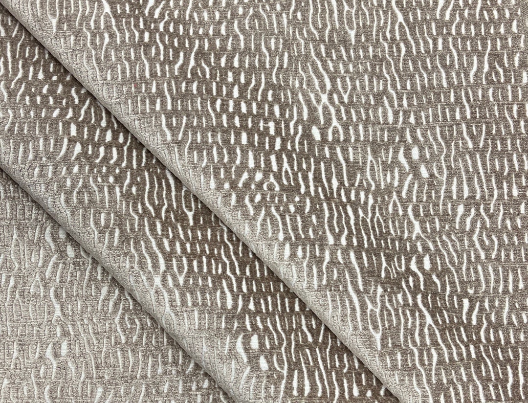 Beige Chenille Fabric-beige Velvet Fabric-chenille Upholstery Fabric ...