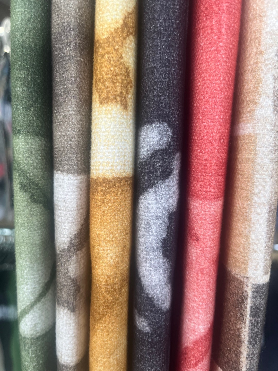 Contemporary Upholstery Fabric by the Yard-upholstery Fabric-6 Colors ...