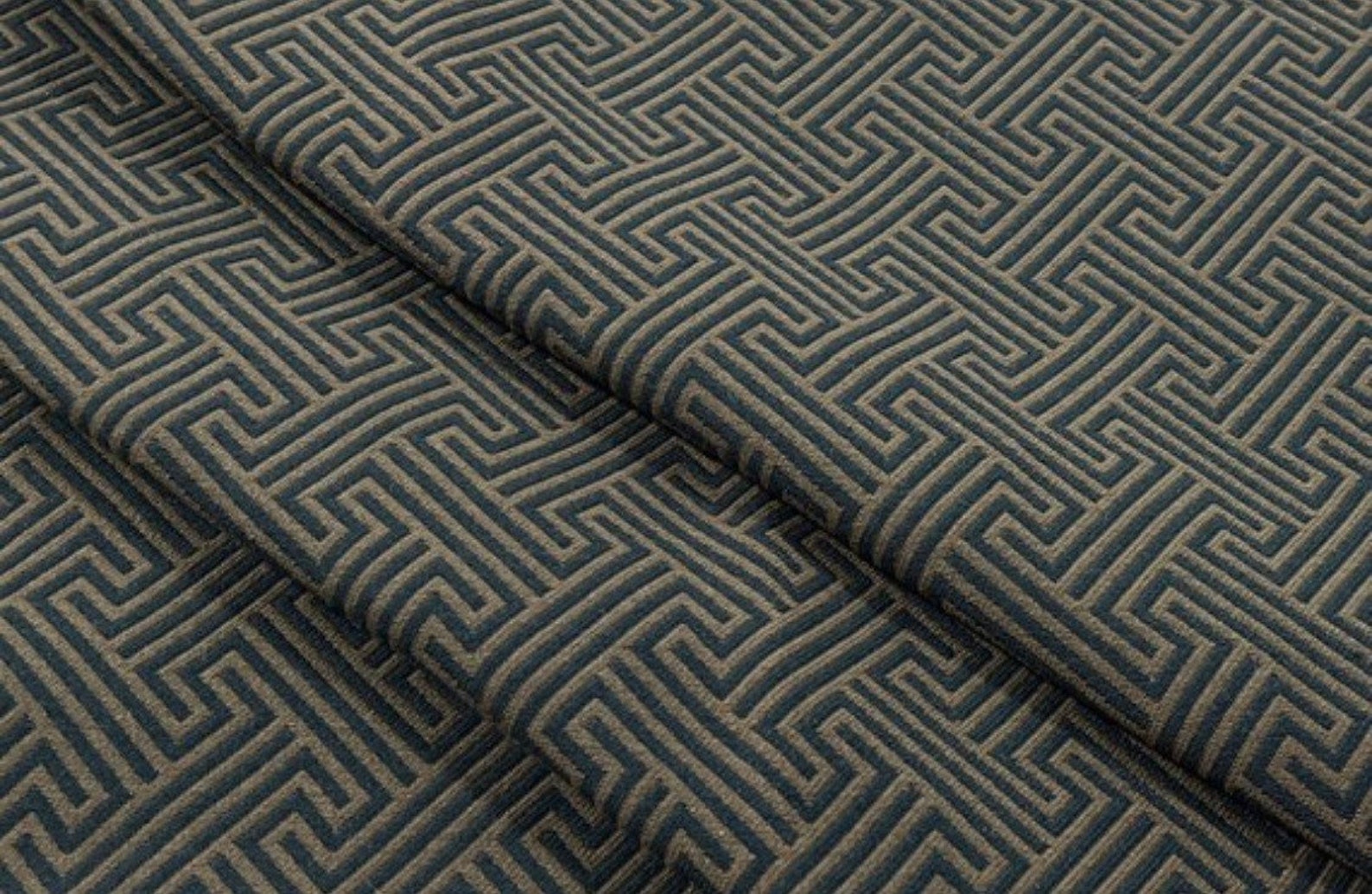 Greek Key-greek Key Fabric-upholstery Fabric-upholstery- Furniture ...